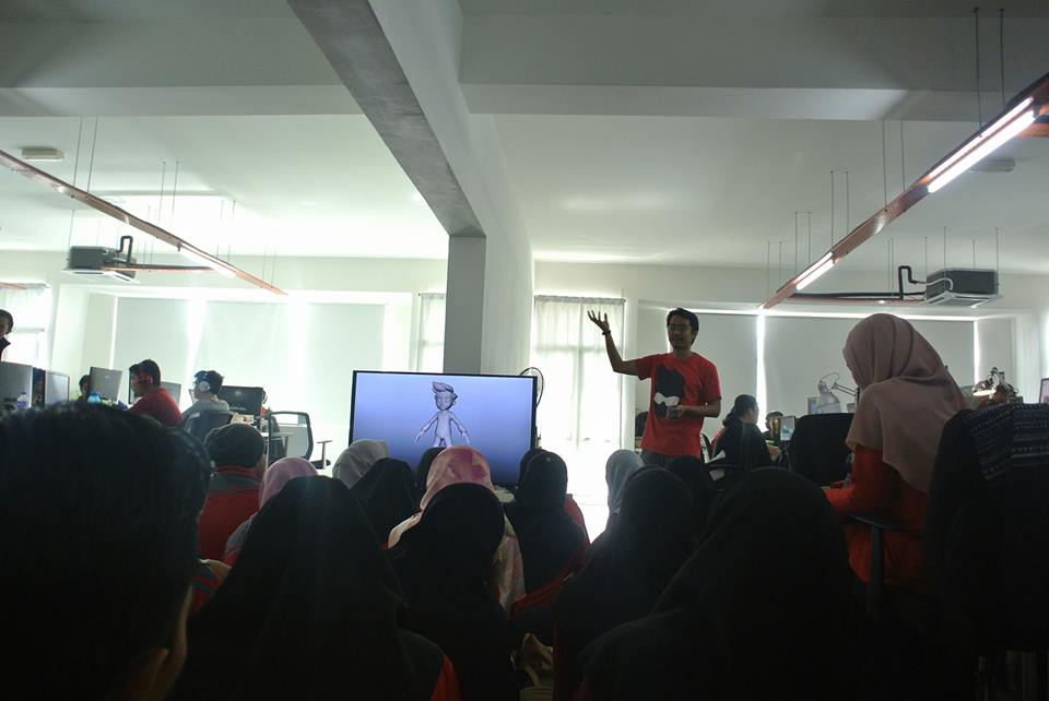 Visit to WAU Animation Company