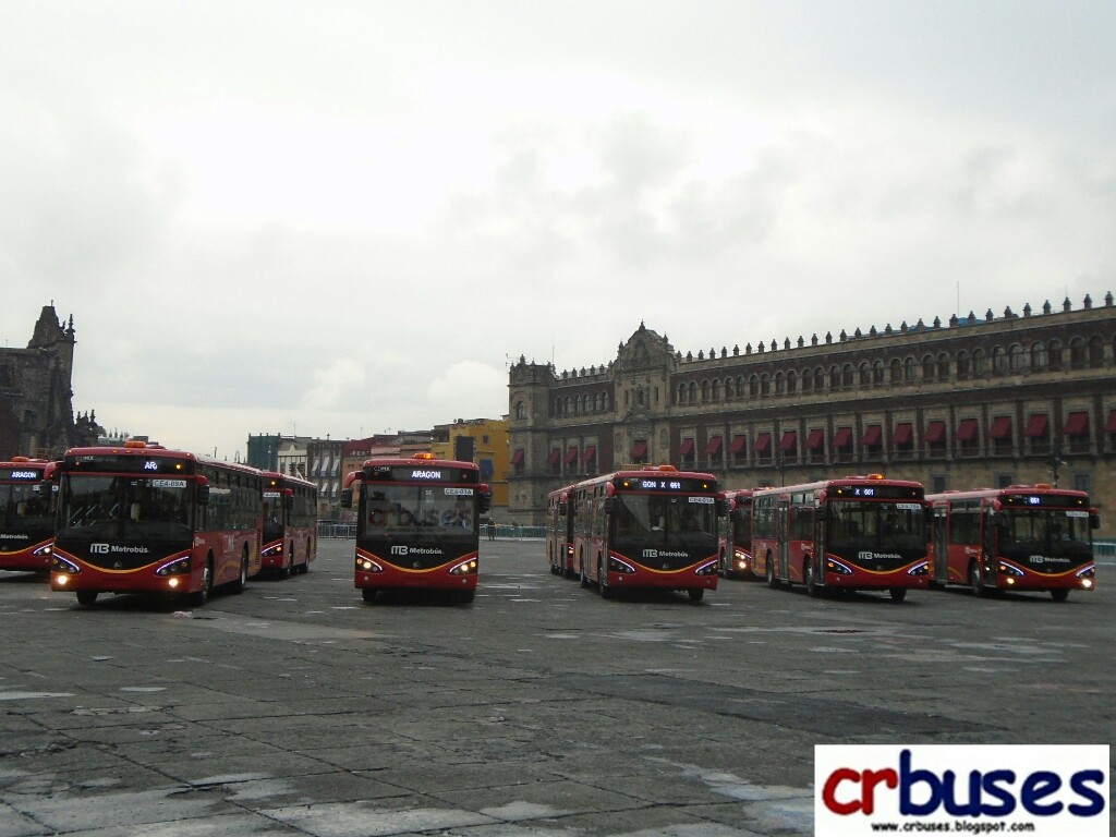 CRBUSES: Novedad en Metrobus de México D.F.