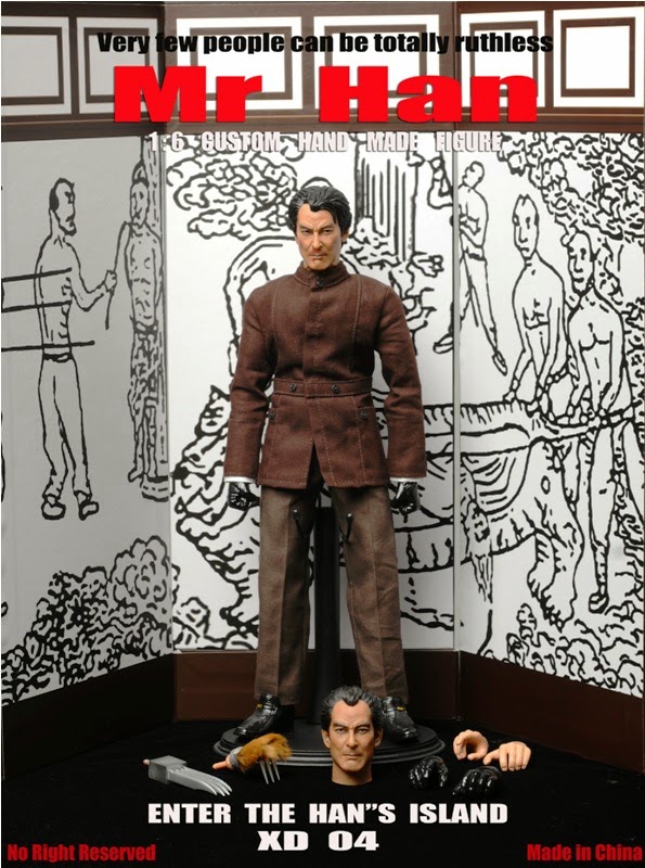 Super Punch: Mr. Han Enter the Dragon custom figure