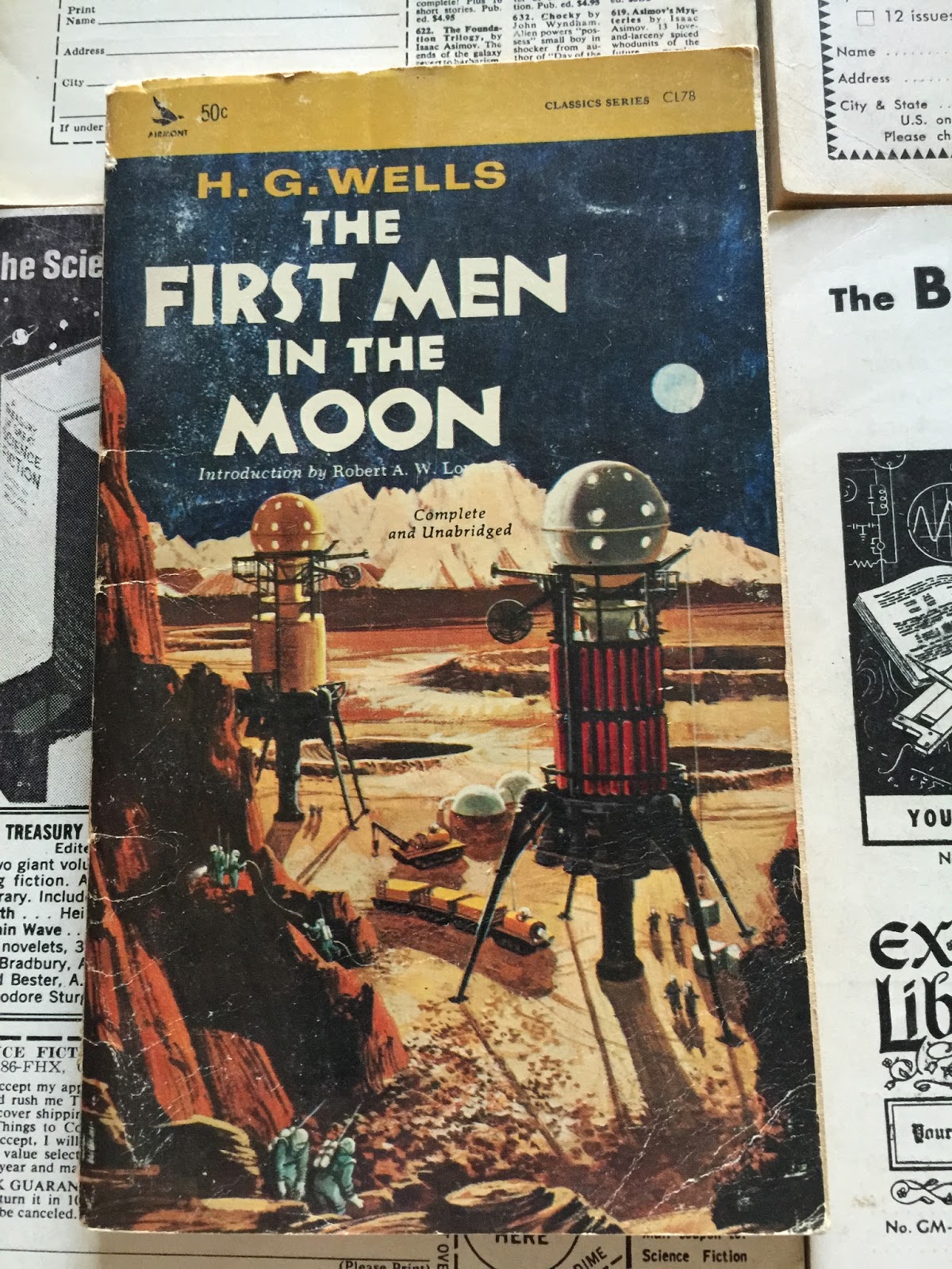 First Edition Fantasy: Vintage Science Fiction Book Covers: Part 2