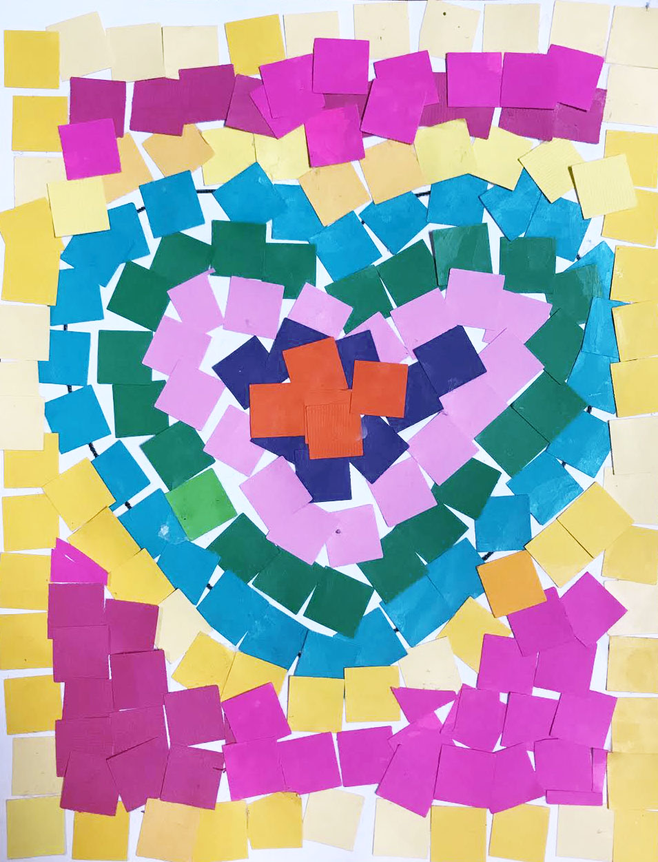ALMA THOMAS HEART MOSAICS