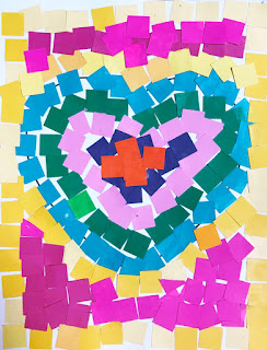ALMA THOMAS HEART MOSAICS