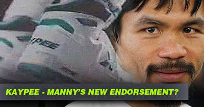 Kaypee - Manny's new endorsement? | Panoorin Grabe