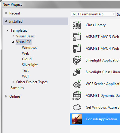 Possibly the most boring blog ever: Project Template Locations in VS2012
