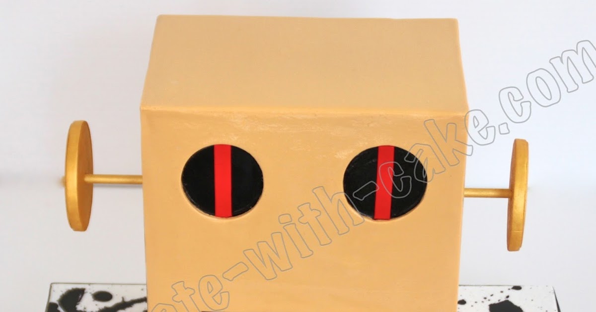 Celebrate with Cake!: 3D sculpted LMFAO Shufflebot Cake