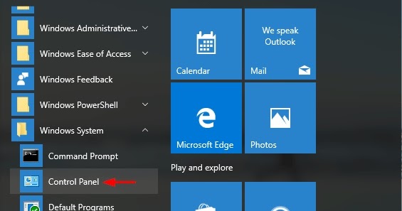 7 Méthodes Simples Pour Accéder Au Panneau de Configuration Dans Windows 10