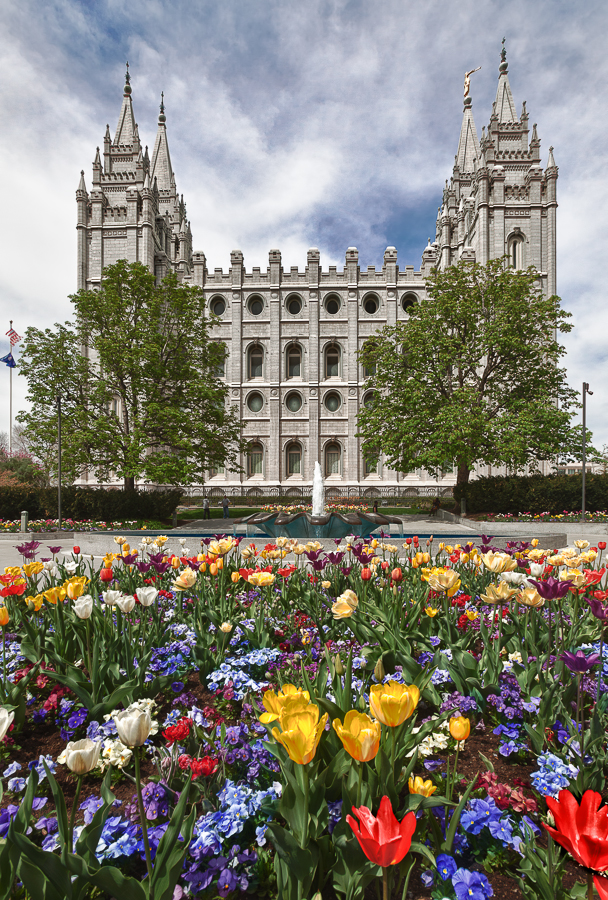 What Karen Sees: Spring on Temple Square