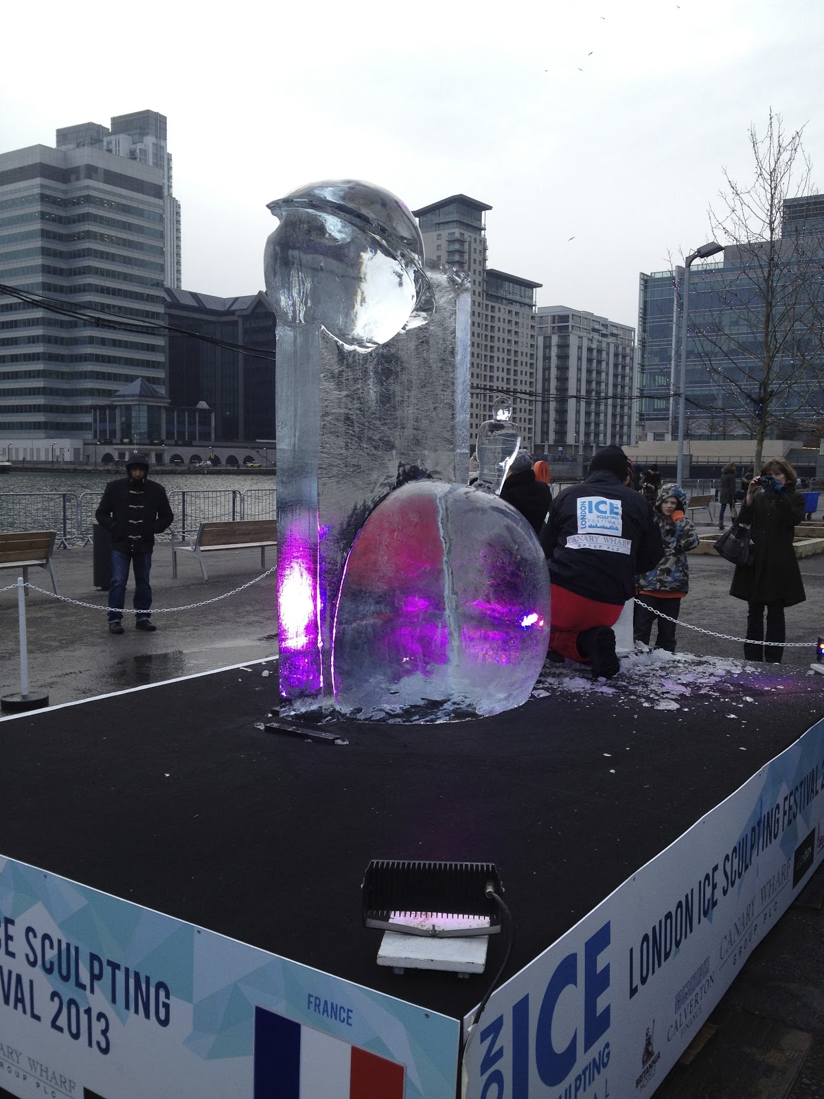 Unzipped: Ice graffiti, ice chess + ice sculptures: International Ice ...
