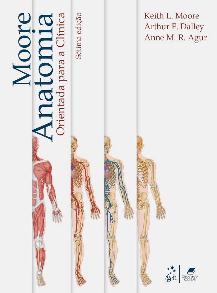LIVRO: ANATOMIA ORIENTADA PARA A CLÍNICA - MOORE (7ª Ed.)