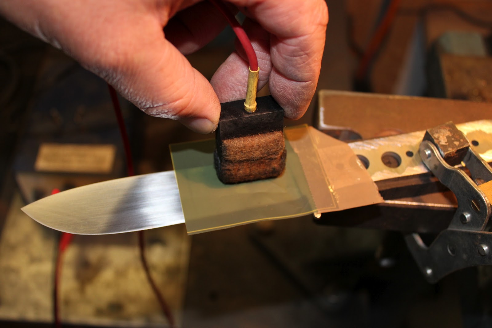 Messer Werkstatt Weidemüller: Ein Messer entsteht Teil 5