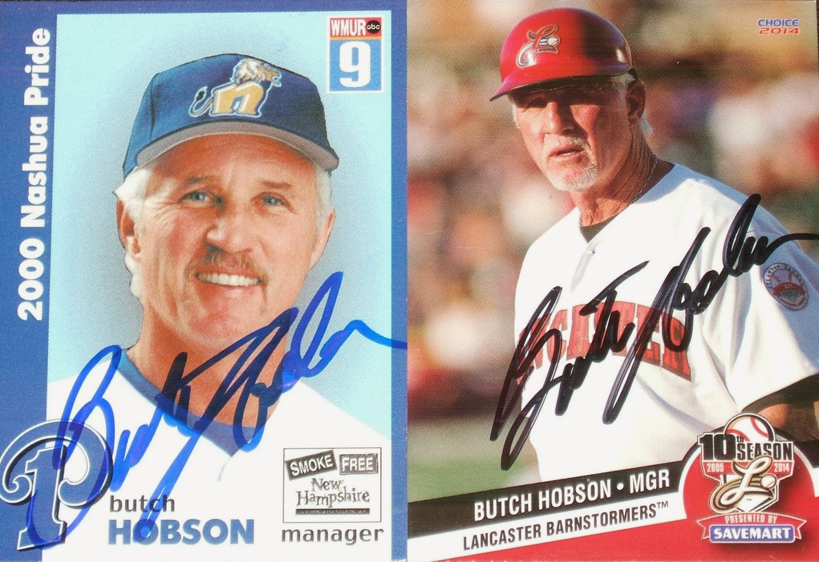 Atlantic League Baseball Autographs: Butch Hobson - Boston Red Sox ...