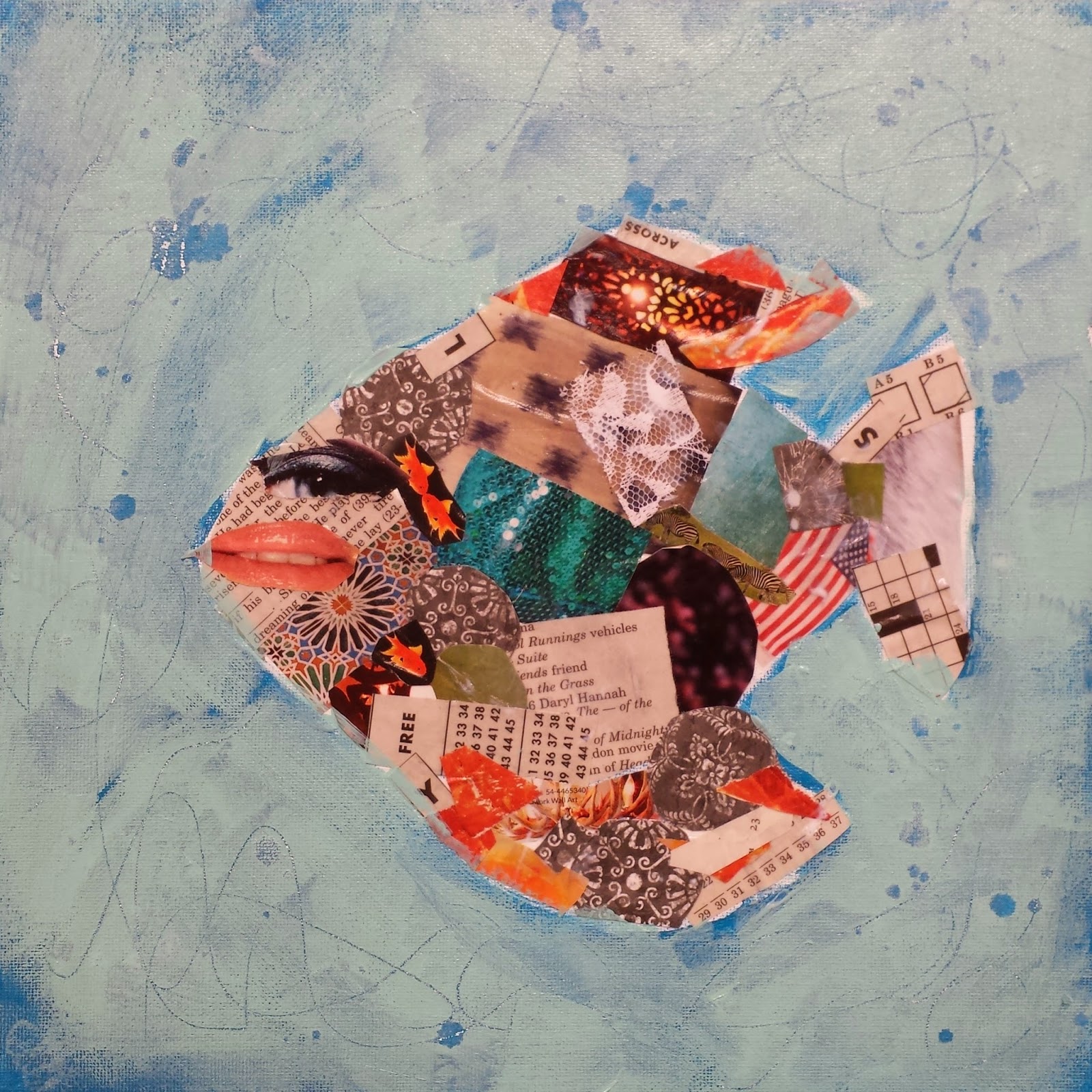 How To Make A Mixed Media Collage