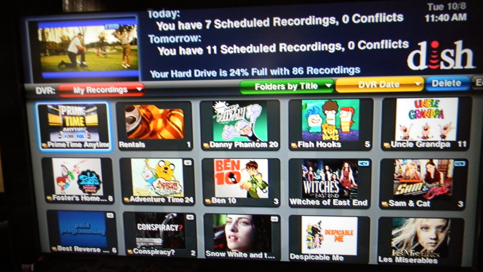 New Age Mama: Watch T.V. Whenever You Want With the DISH DVR