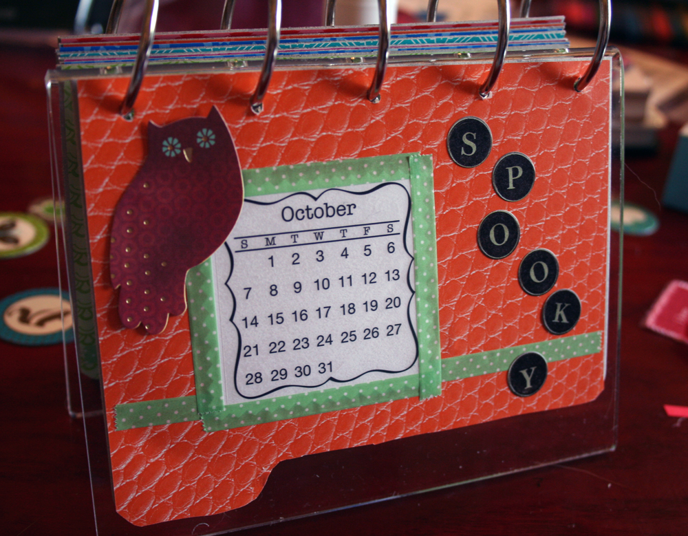 The Experimental Crafter: Handmade Calendar