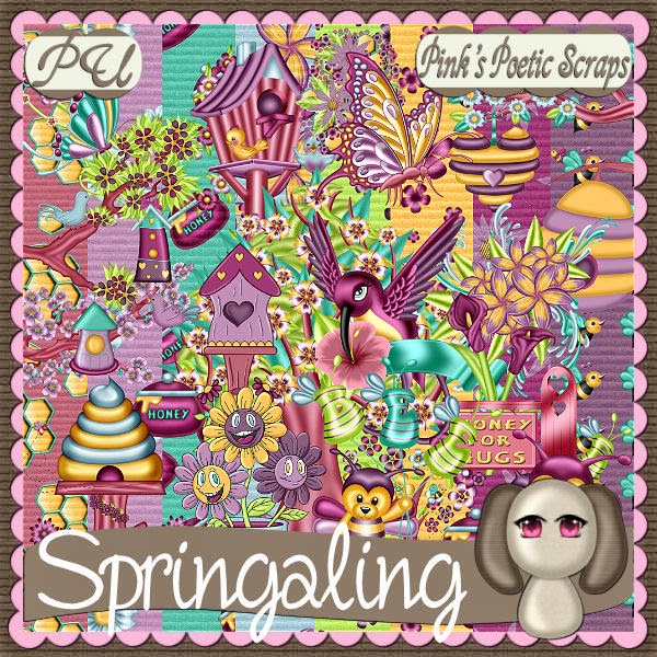 Pink's Poetic Scraps: Springaling BNB BT