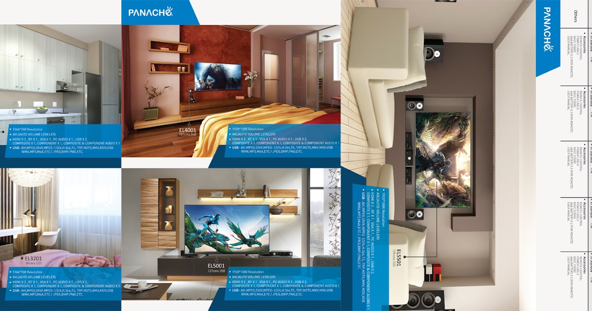 TV brochure design