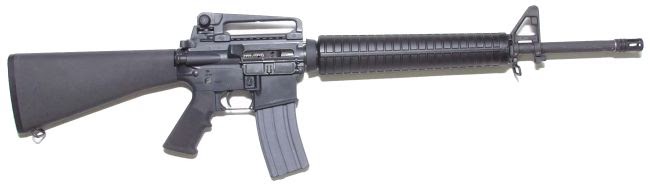 Weapons: M16 rifle