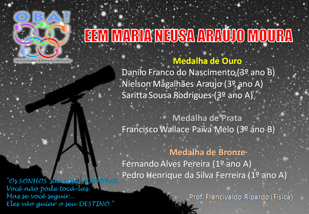 RESULTADO DA OBA 2015