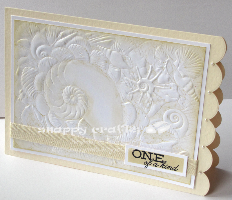 Snappycrafts: Spellbinder 3D embossing folders, my way!