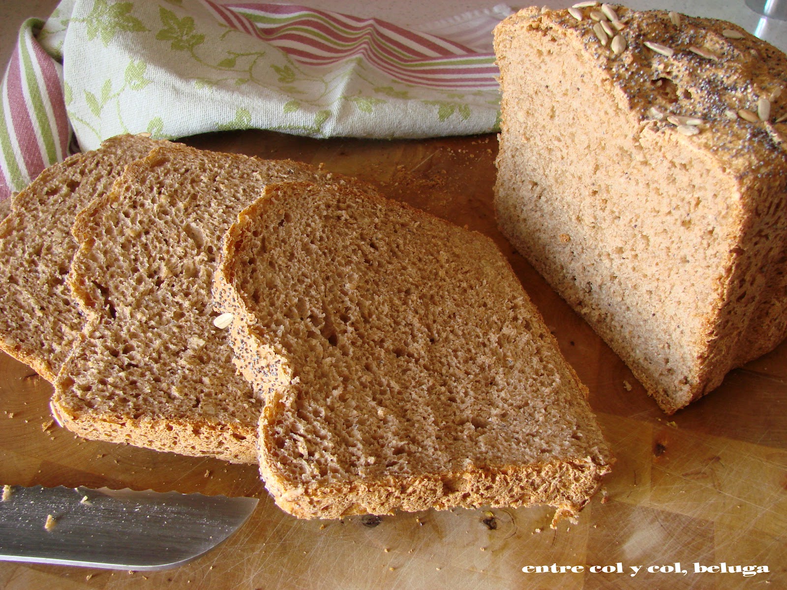 Pan integral con preparado de Aldi