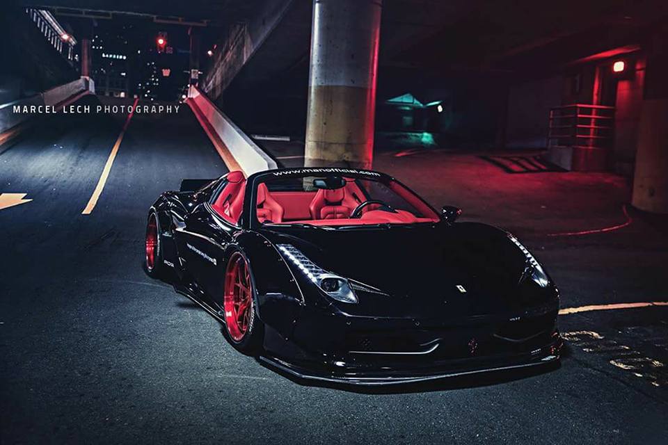 Ferrari 458 Italia - Preto - Carro Luxuoso