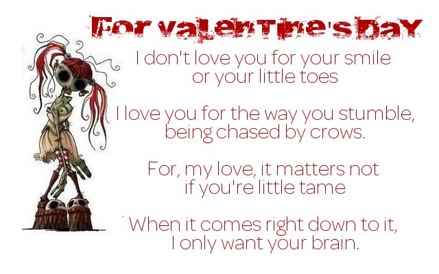 Stacey Graham: Coffeehouse of the Damned - Zombie poetry & Valentines