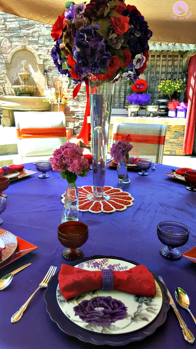 Red Hat Luncheon At Our Home | Life and Linda