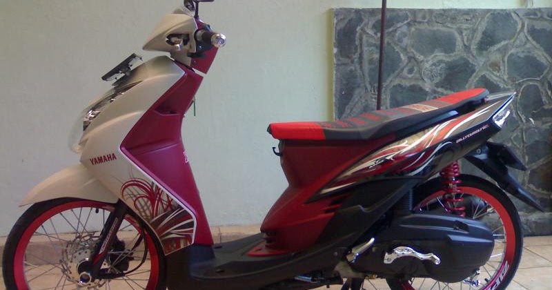 Info 45+ Modifikasi Mio Soul Merah