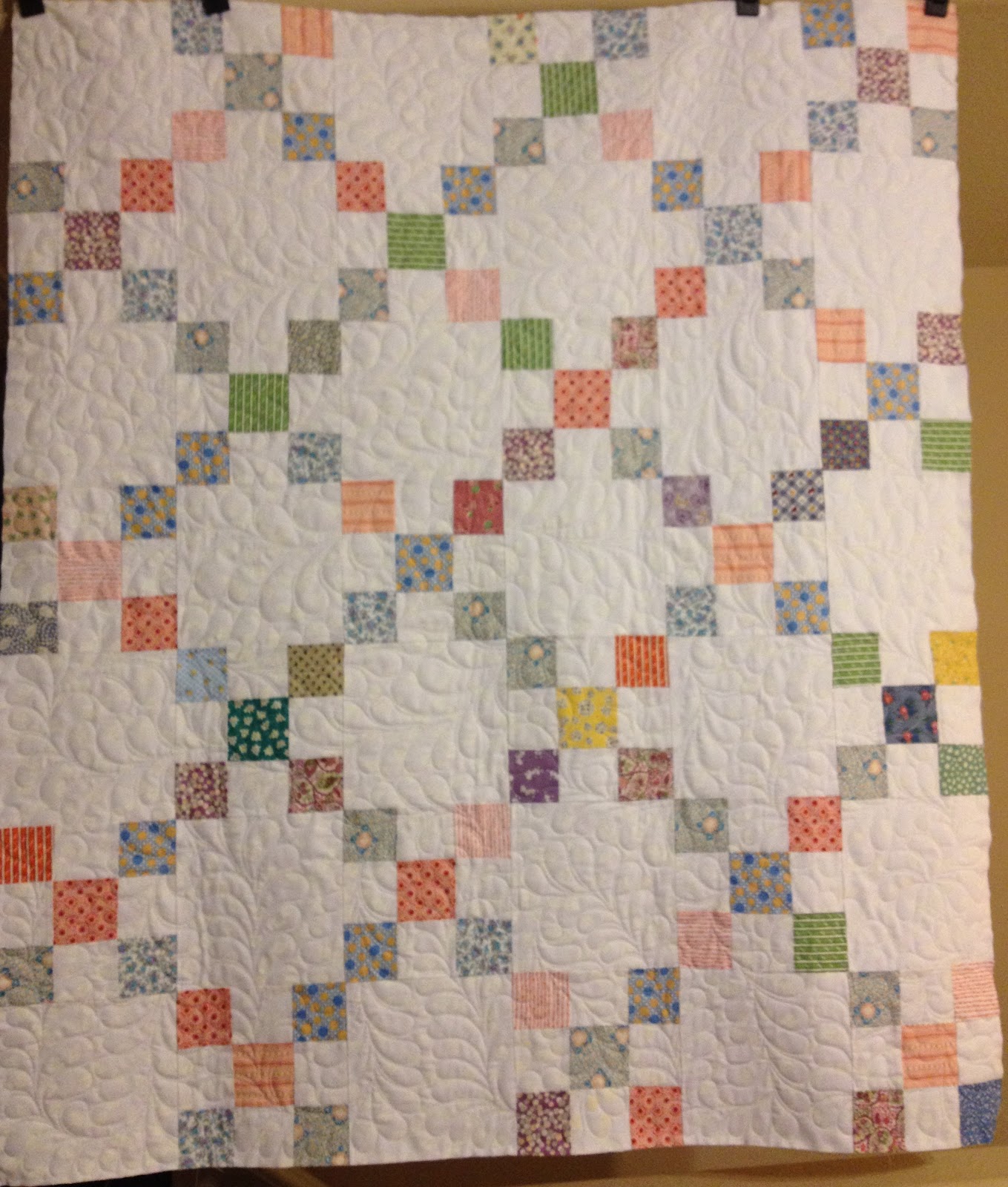 Ros-the-quilter, quilting is my sanity…….: A 30's Baby Quilt