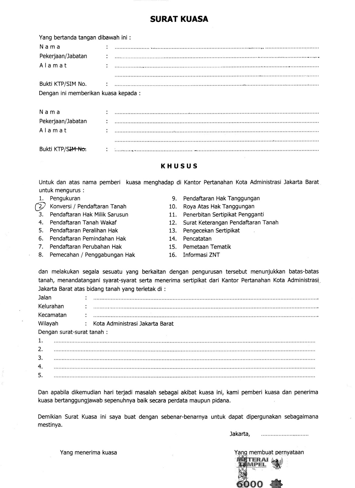 Contoh Surat Permohonan Buka Register Tanah Di Kecamatan - Delinewstv