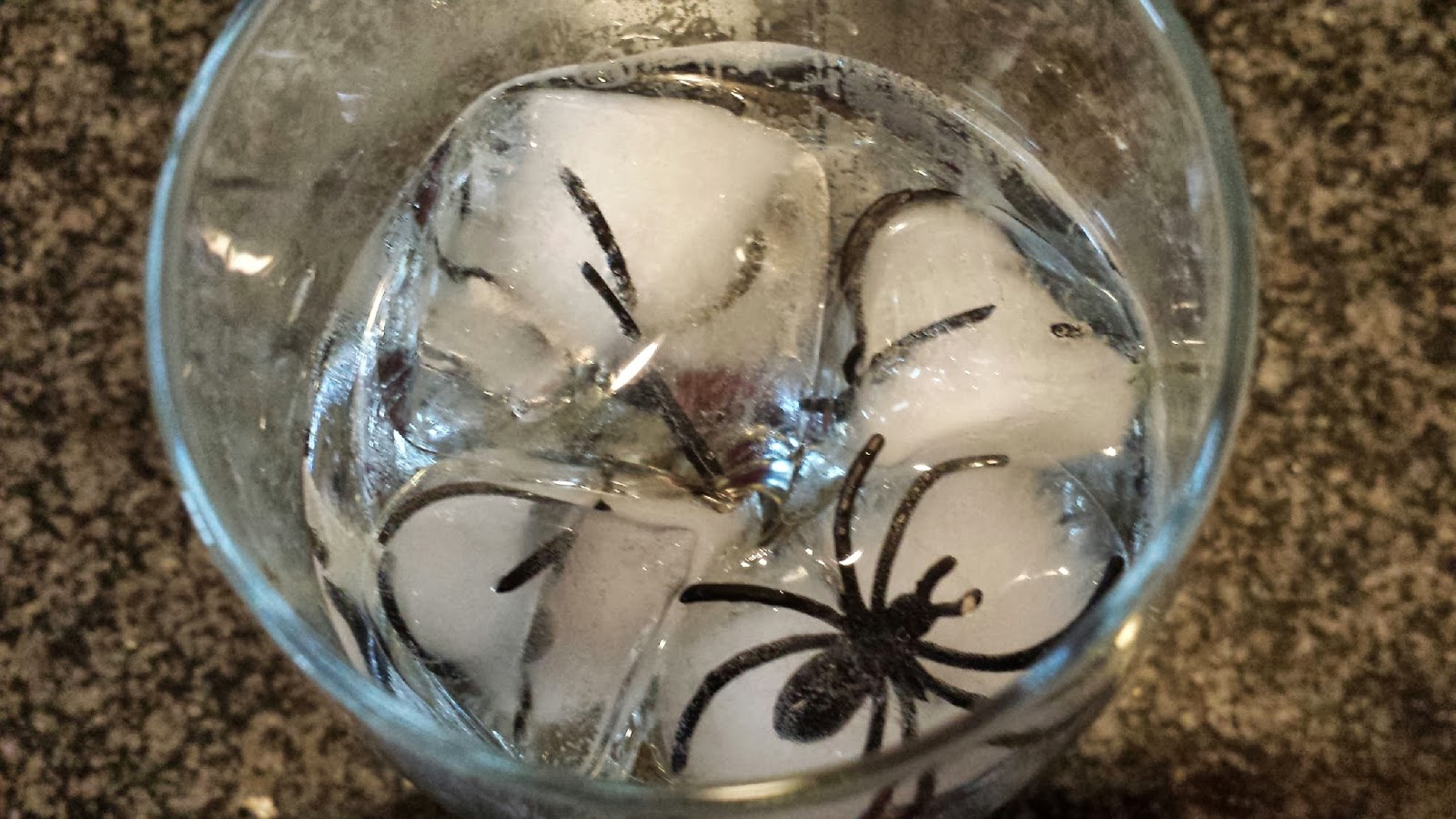 Two Magical Moms: Spooky Spider Ice Cubes