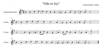 Third Street Music: Recorder Ensemble - "Ode to Joy" - complete