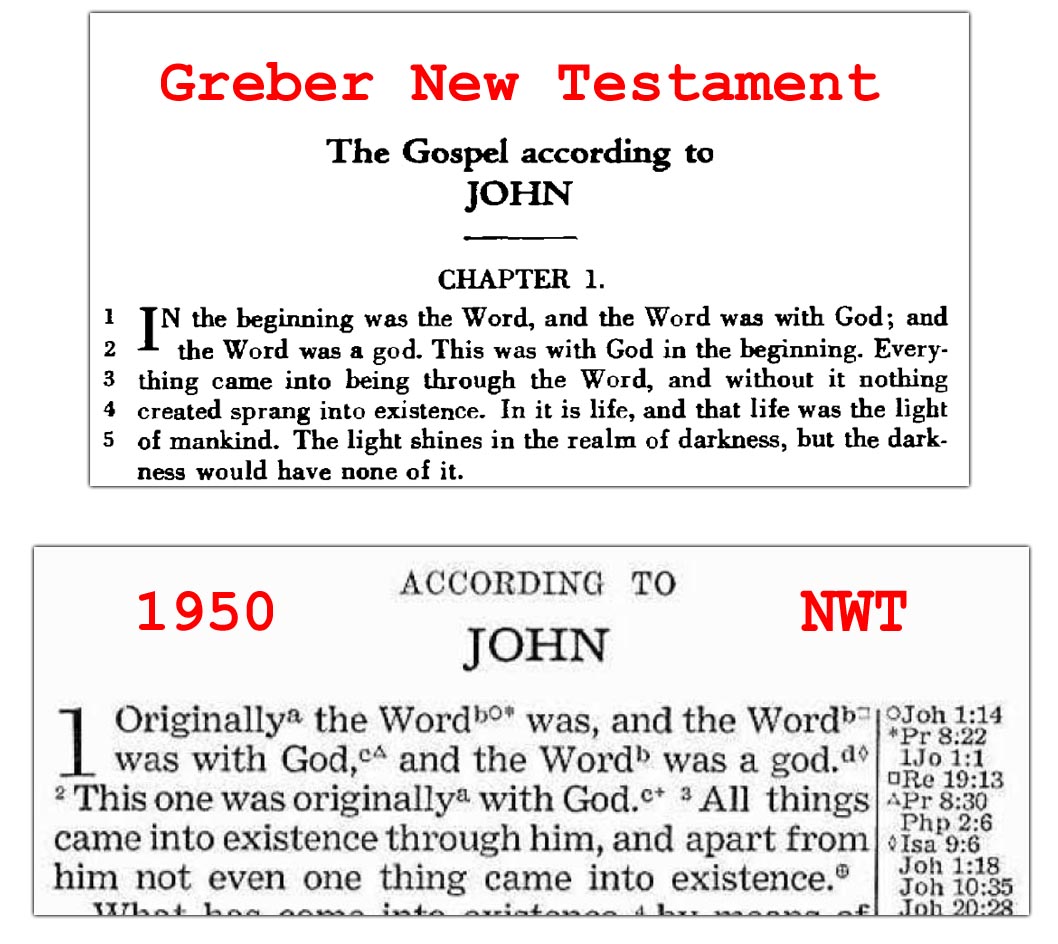 New World Translation Defended: The New World Translation and Johannes ...