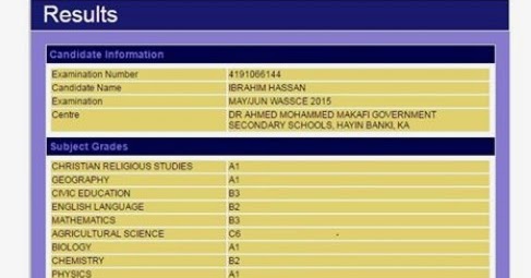 Waec Result Upgrading/Upgrade Official Website, To Upgrade Waec Result ...