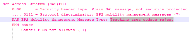 How LTE Stuff Works?: LTE: Tracking Area Update Reject