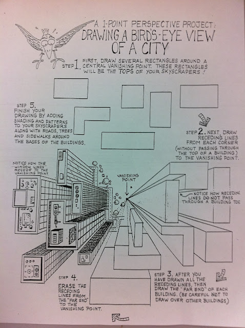 C.I.C.S. Bucktown Art: Perspective How To Worksheets
