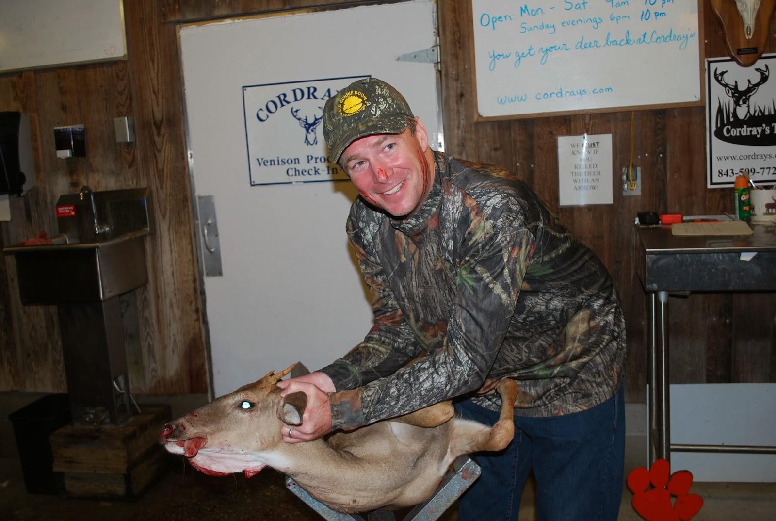 Cordray's: Francis Lavelle brought in his first deer with Corey Turner!