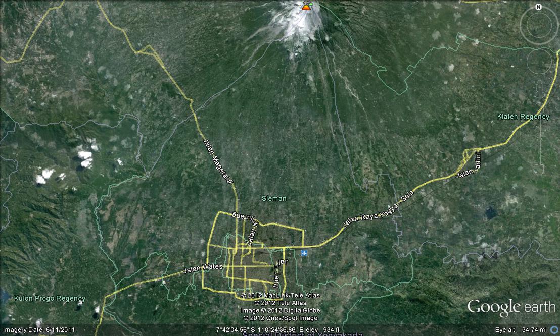 BLOG PETA DAERAH: Peta Provinsi Daerah Istimewa Yogyakarta
