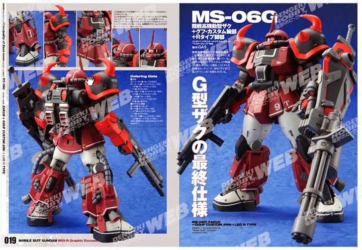 GUNDAM GUY: Mobile Suit Gundam MSV-R Graphic Document Vol.2 - New ...