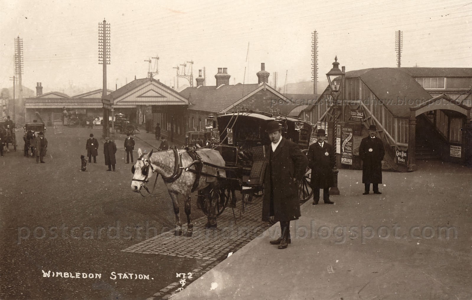 Postcards Then and Now: Wimbledon Station 1907