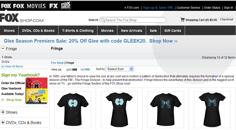 Merchandise Monday - Fringe Glyphs ~ Fringe Television - Fan Site for ...