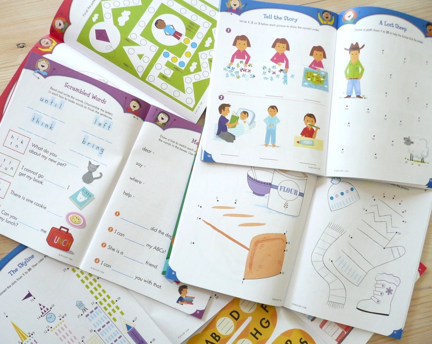 Amy Cartwright: Children's workbooks