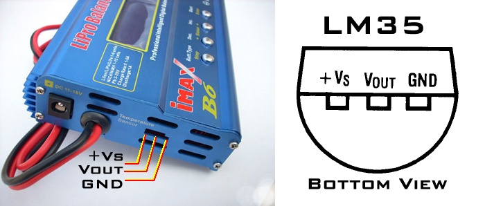 Murilo Pontes: imax b6 battery charger: usb pinout and logview