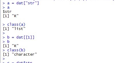 How to extract elements from a list in R