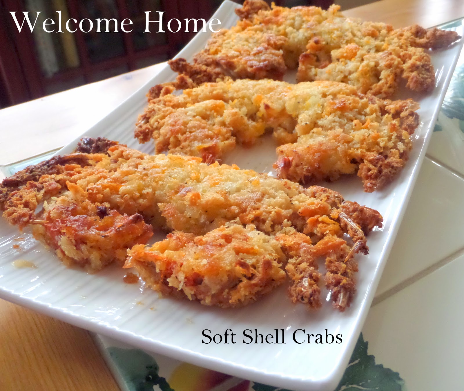 Welcome Home Blog: Soft Shell Crabs