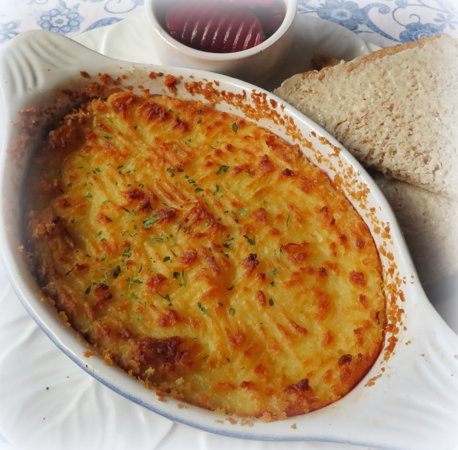 Potato Pie (For one) | The English Kitchen