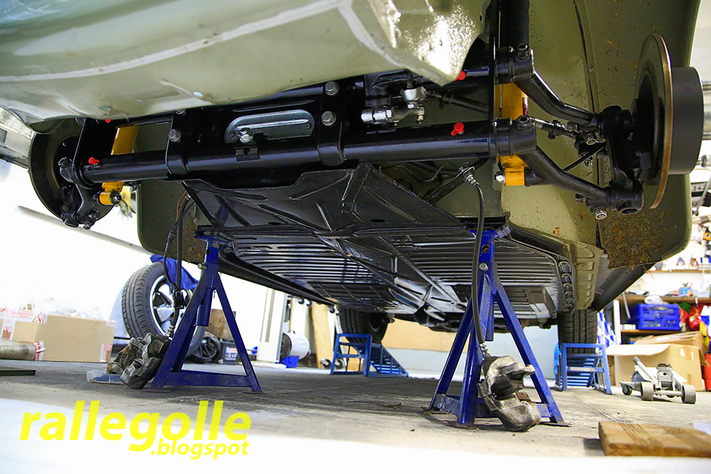 Rallegolle: Vorderachse 3 Zoll gekürzt / AVIS Beetle Projekt