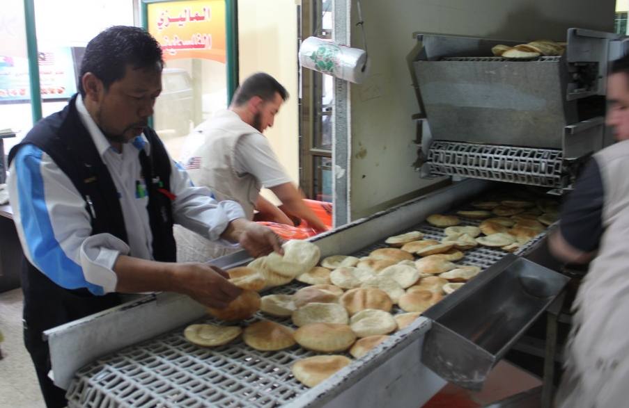 MISI-MISI AQSA2GAZA: Peserta Misi A2G4 Melawat Proses Pengeluaran Roti ...