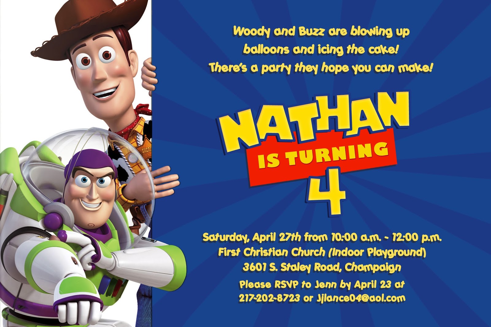 The Lance Family: Happy 4th Birthday Nathan!