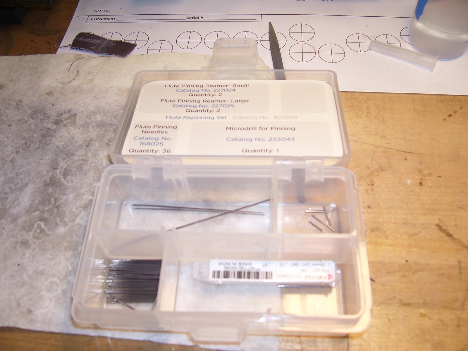 Band Instrument Repair: Tools for Success: Project Flute